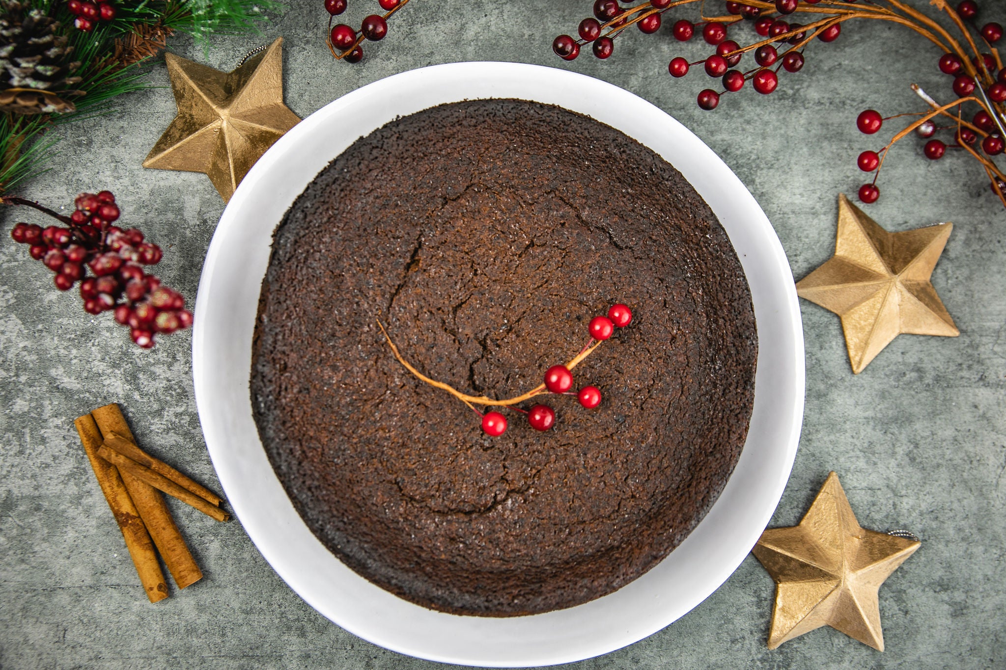 6" Round | BLACK CAKE – GT BAKING